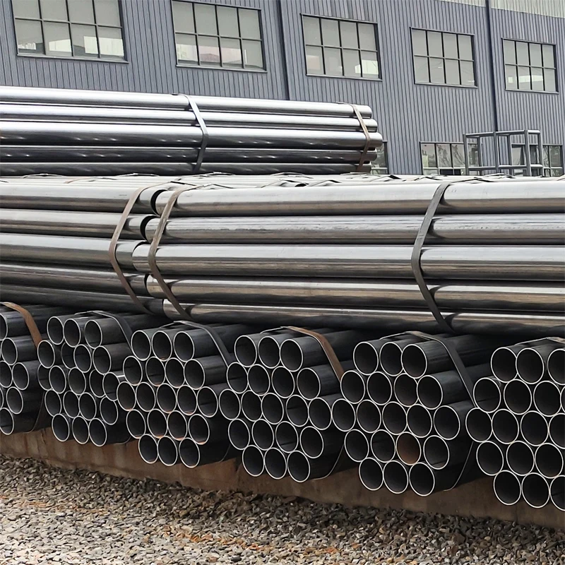 Bare Erw Steel Piles And Circular Steel Pipes Plain Ends 4 Inch Schedule 40 Carbon Steel Pipe ...