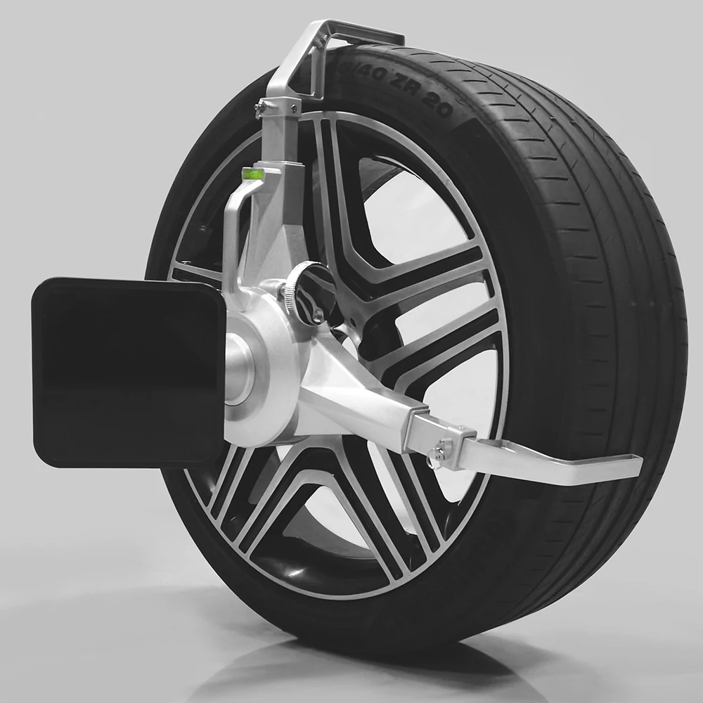 Non-damage Touchless Wheel Clamp Wheel Alignment for Non-destructive ...