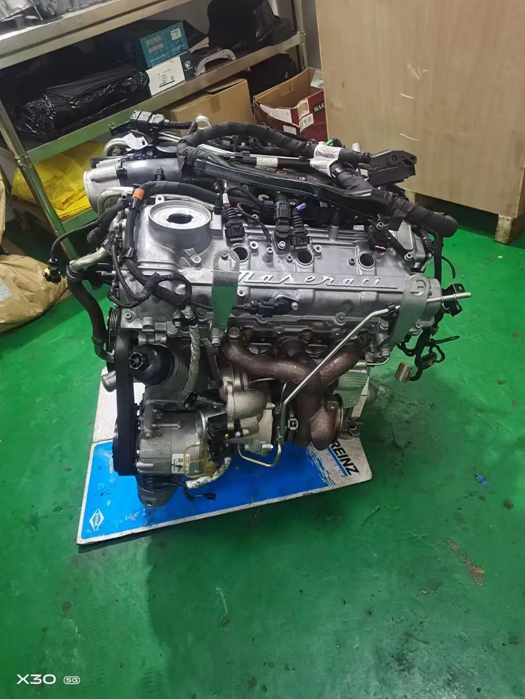 TURBO ENGINE Motor for Maserati Quattroporte GranTurismo Cabrio M161 ...