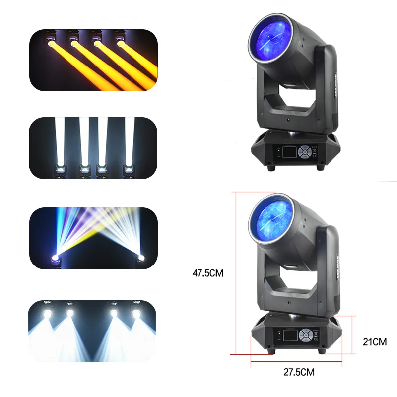 Alibaba.com: Redsun Beam 260W 9R Mini Moving Head Light, Stage Disco DJ ...