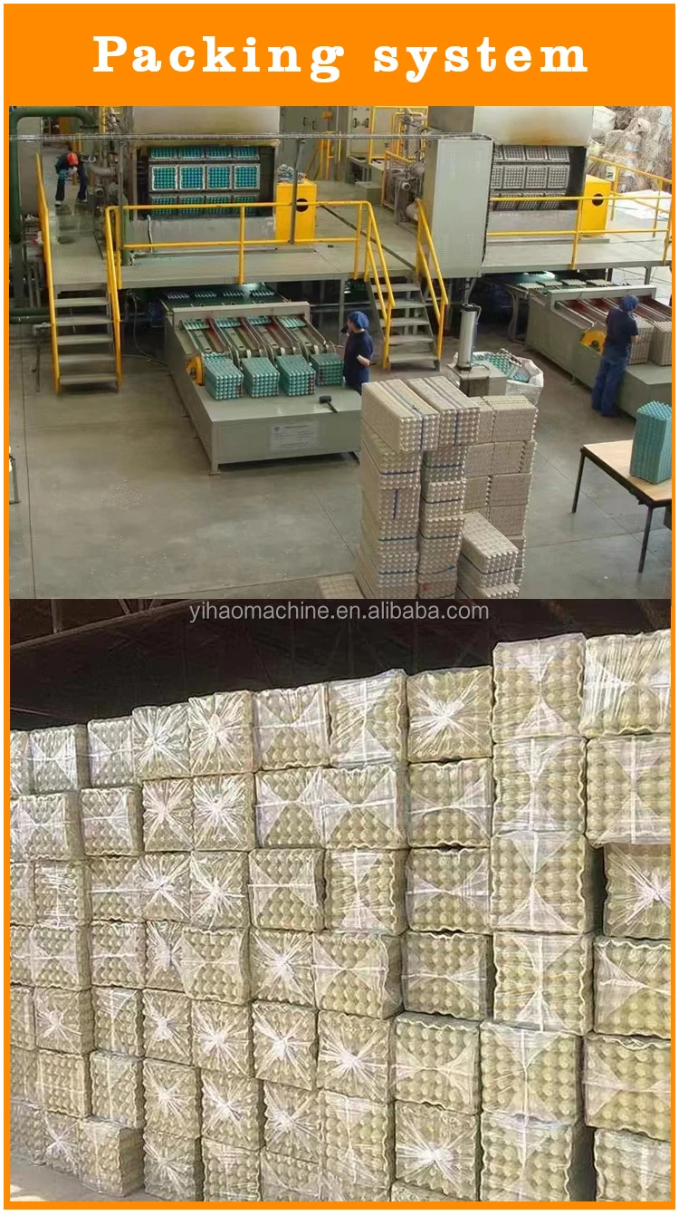 Automatic Egg Tray Machine,Egg Dish Carton Production Line Equipment ...