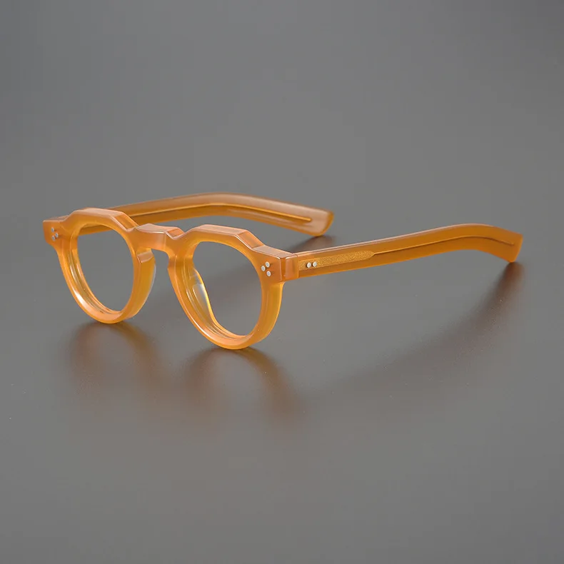White Tortoise Shell Glasses - Thick Acetate Frames