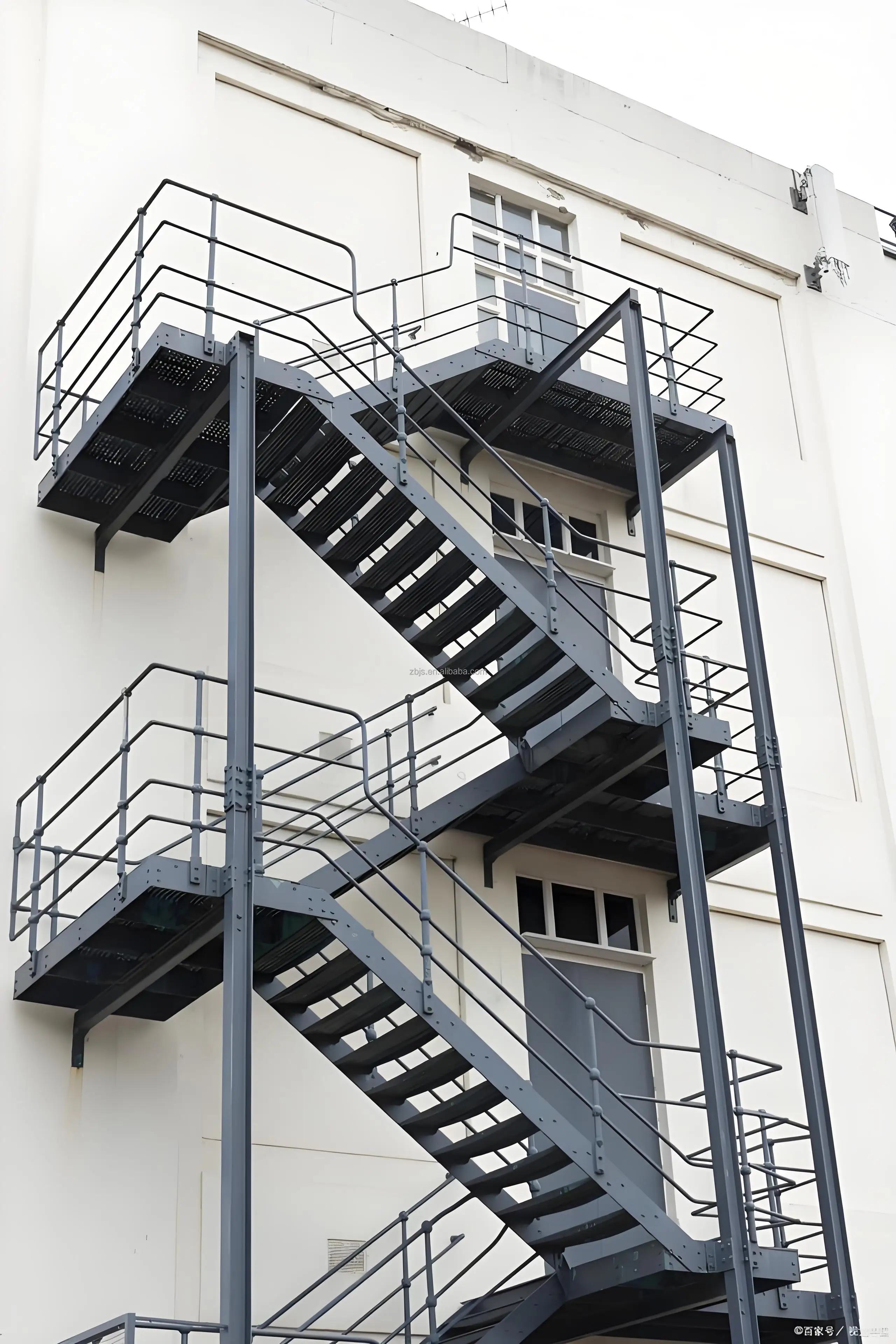 Steel Structure Staircase for Construction Engineering Walkway ...