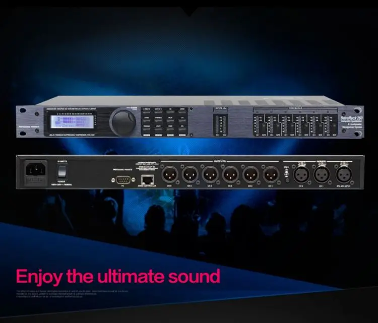 Dbx260 Audio Processor Drive Rack Dbx Driverack 260 Pa Processor Audio Dsp Digital Audio Speaker ...