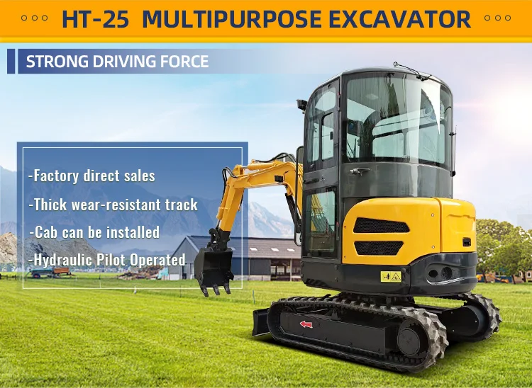 Mini Excavator 6 Ton - Versatile Digger for Gardens & Orchards