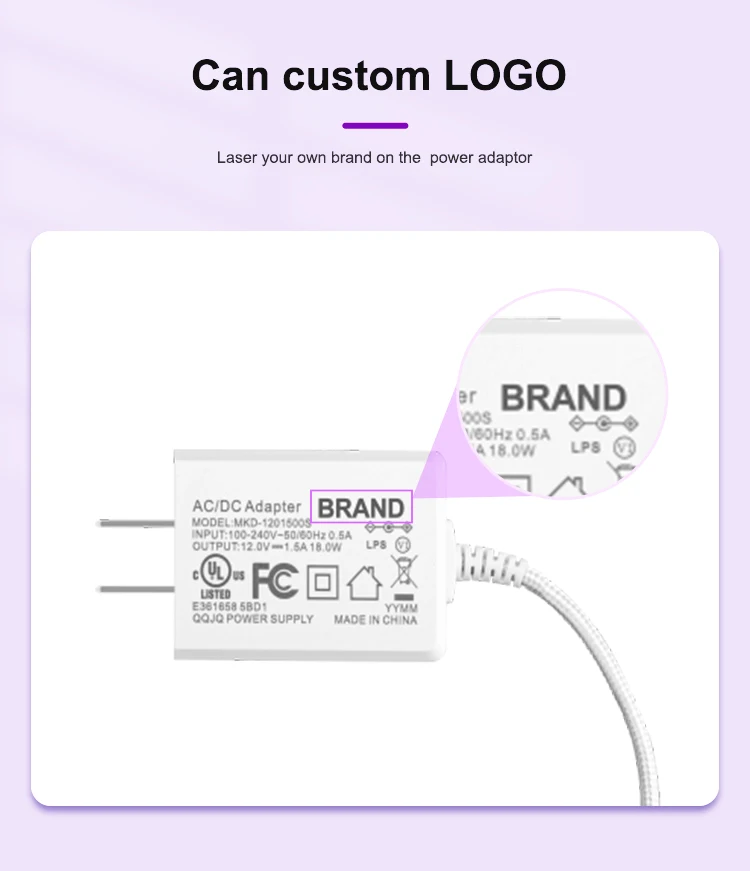 Universal Input Ac Dc Us Eu Uk Kc Jp Plug In Wall-mount 0.6a 1a 2.5a ...