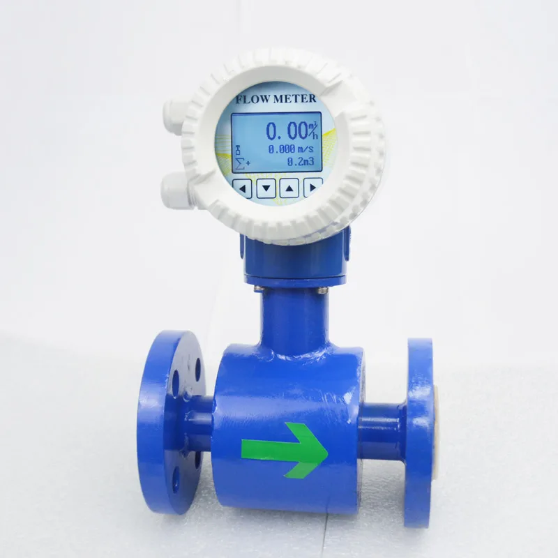 Daxi 4-20ma Rs485 Pulse Output Liquid Control Electromagnetic Water Flow Meter Magnetic ...