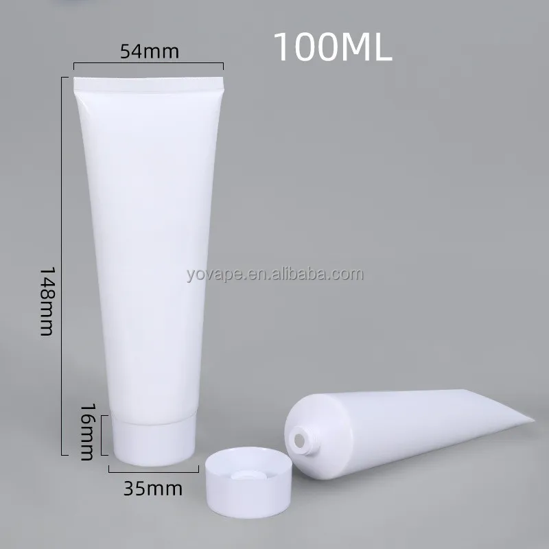 Clear Squeeze Plastic Tube 30ml 50ml 100ml Hand Lotion Cream Facial ...