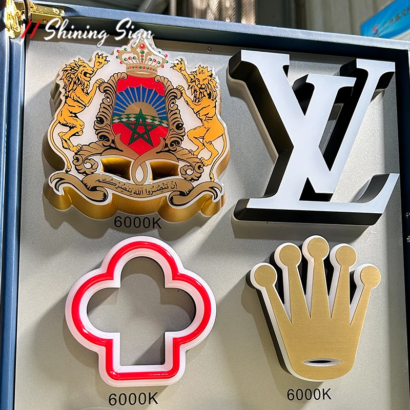 Customized Signage Commercial Sign Sample Box for Business Convenient ...