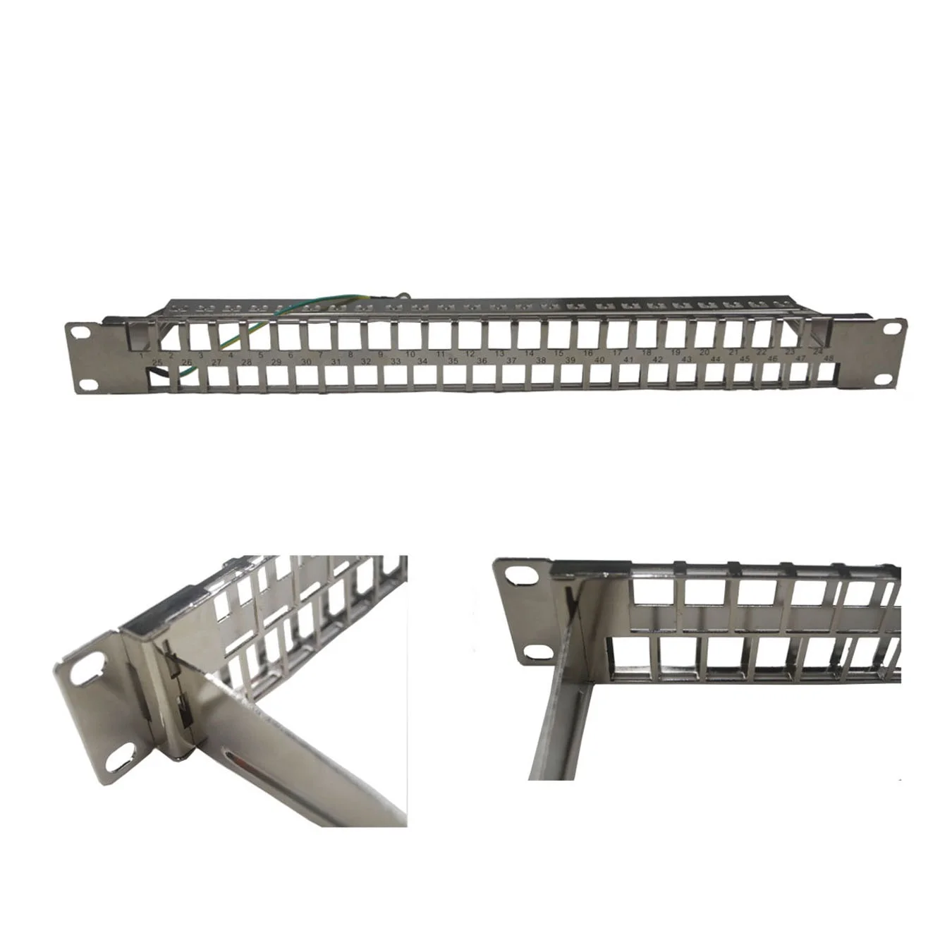 Rj45 Cat6 Patch Panel 48 Port Ftp Rj45 Patch Panel 48 Port Cat5e Cat 6 ...
