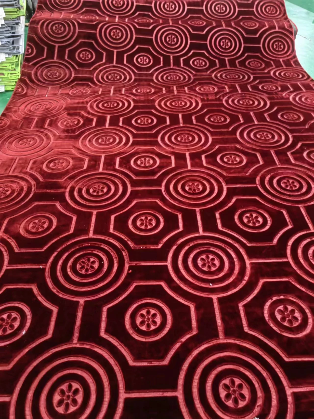 4x25m Wall to Wall Carpet - Raschel Embossed for Living Room