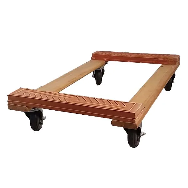 Alibaba.com: Heavy-Duty Wooden Furniture Dolly with 4 Wheels, Small ...