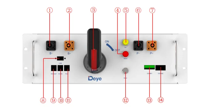 Deye High Voltage All-in-One Hybrid ESS GE-F60 (50kw/60kwh)