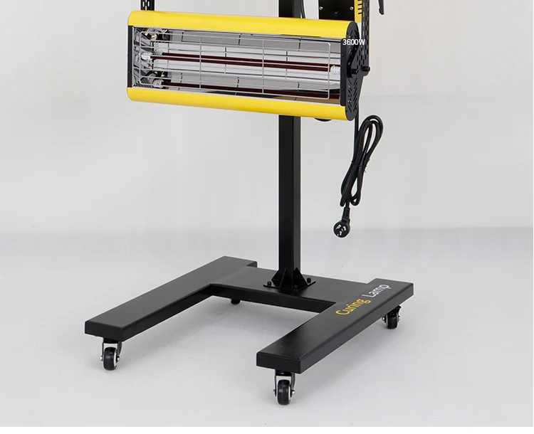 Professional Auto Body Infrared Curing Lamps 2600w Infrared Heat Lamps ...