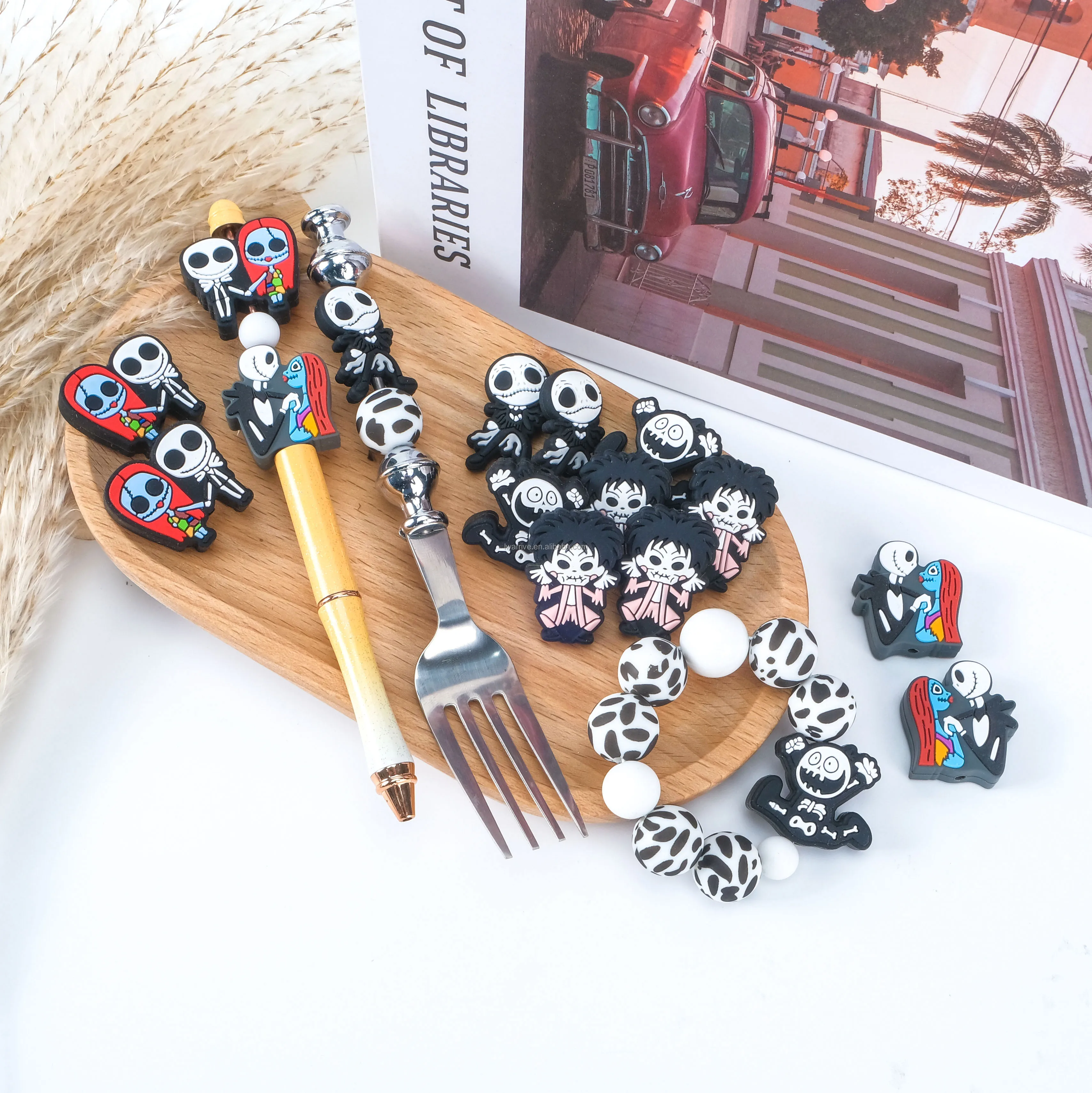 2024 Mix Bulk Horror Characters Bride Blue Alien Ghostface Silicone ...