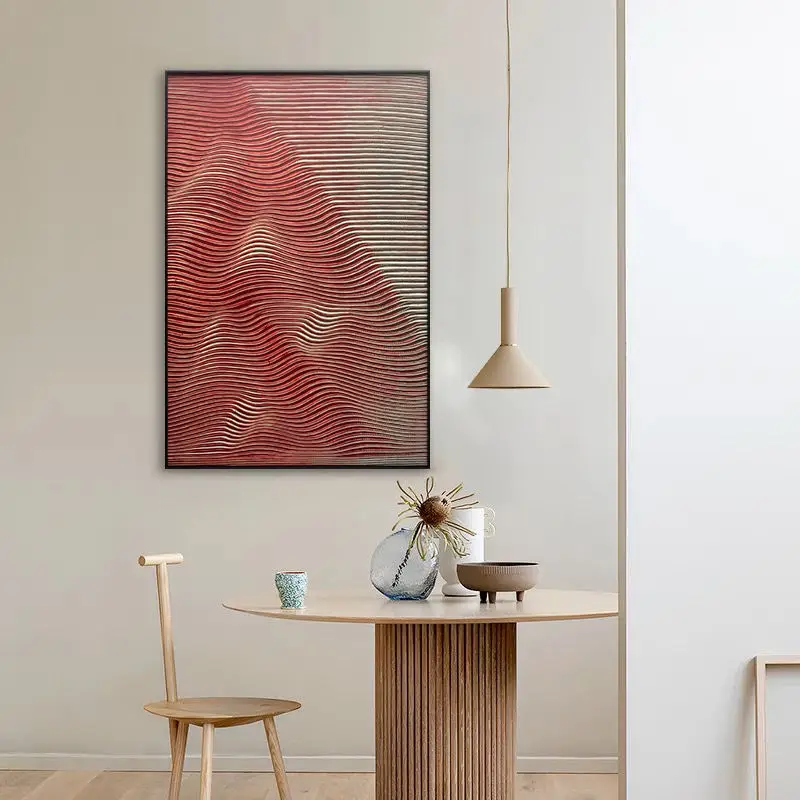 Modern Decor Large Abstract Wall Art Canvas Thick Texture 3d Oil ...