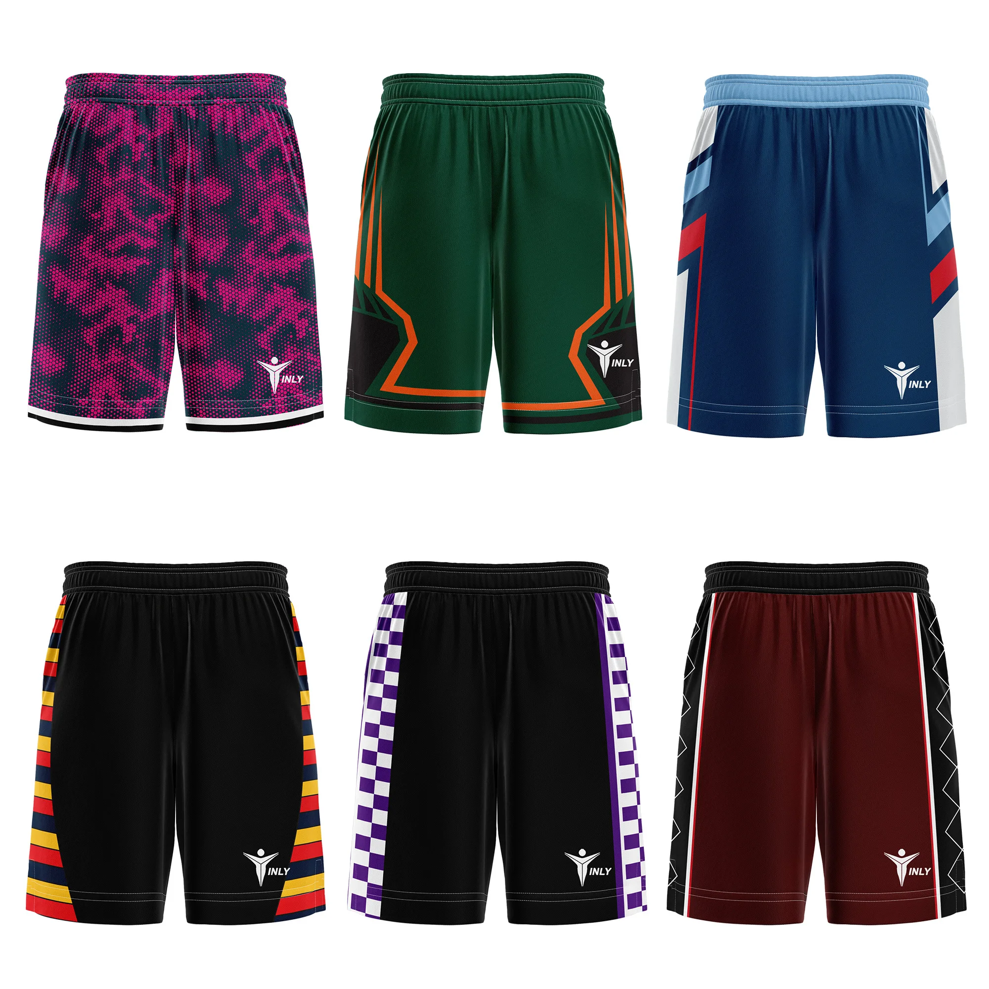 Custom Basketball Jersey Embroidered Logo Sublimation Trunks Basketball ...