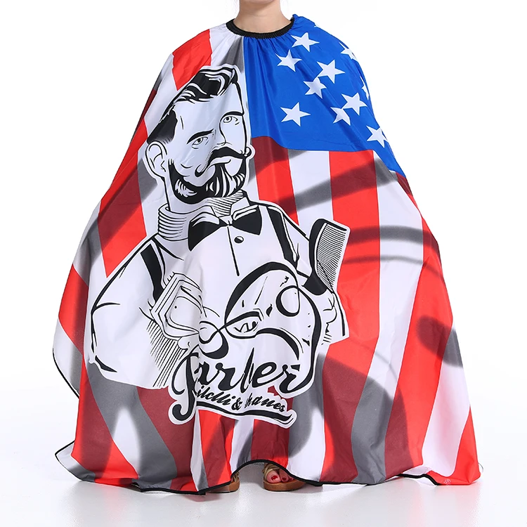 Factory Direct Wholesale Barber Cape Custom Logo Design Hair Salon ...