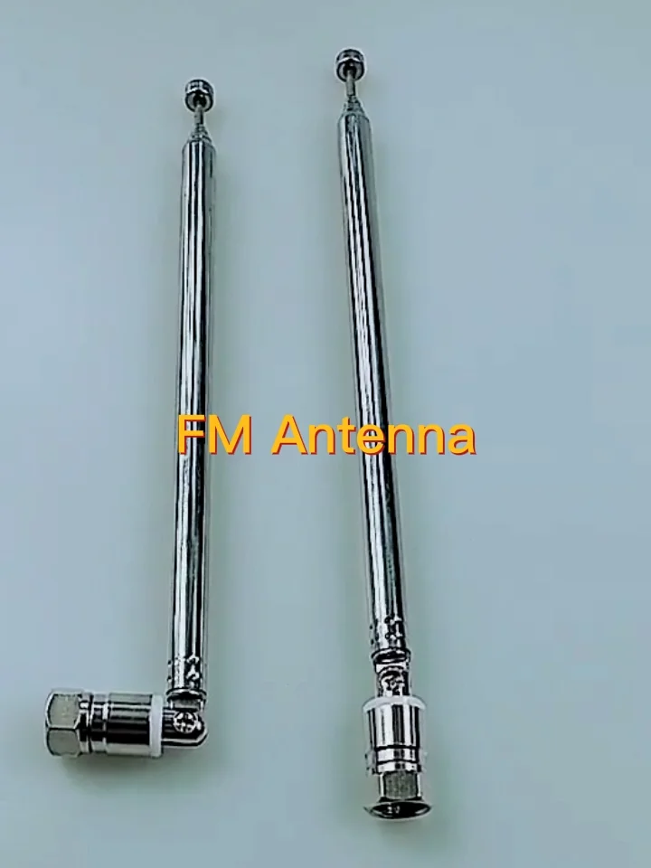 75 Ohm Fm Radio Ancable Indoor Telescopic Antenna With Hf Am Fm ...