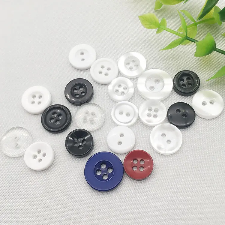 Poly Pearl Buttons - Transparent, Dyeable, and Versatile