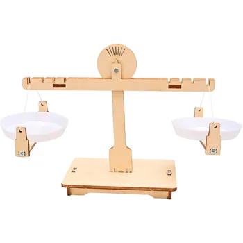 Diy Montessori Educational Wooden Toys Balance Scales School Physics ...