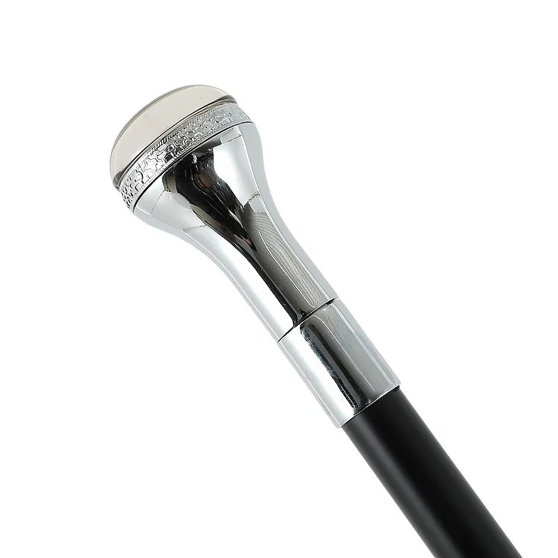 Golden Horse Pattern Handle Crutches - Self Defense Stick