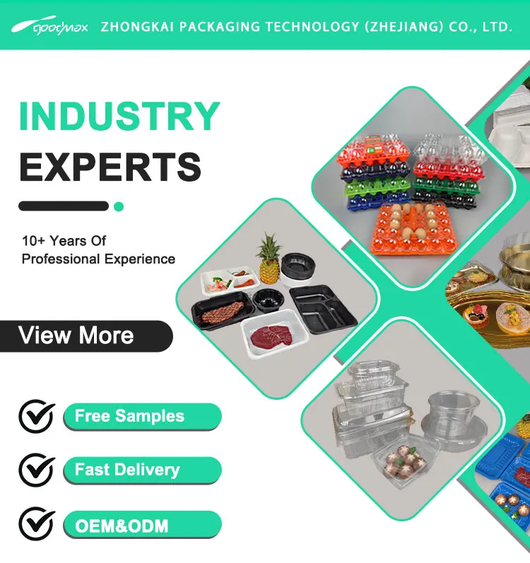 CPET Plastic Food Container Oven Microwave Safe Disposable Recyclable ...