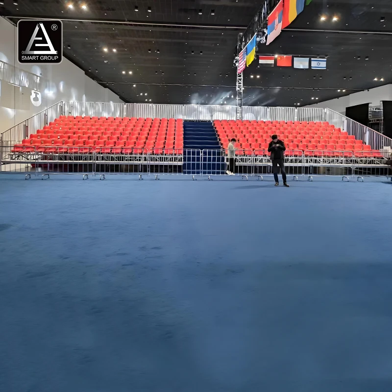 Alibaba.com: Iron stepped metal grandstand, prefabricated temporary ...