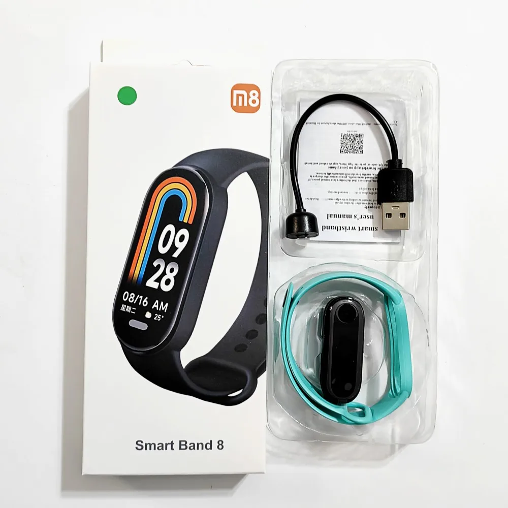 M8 Smart Band - Health Fitness Tracker with IP67 Waterproof