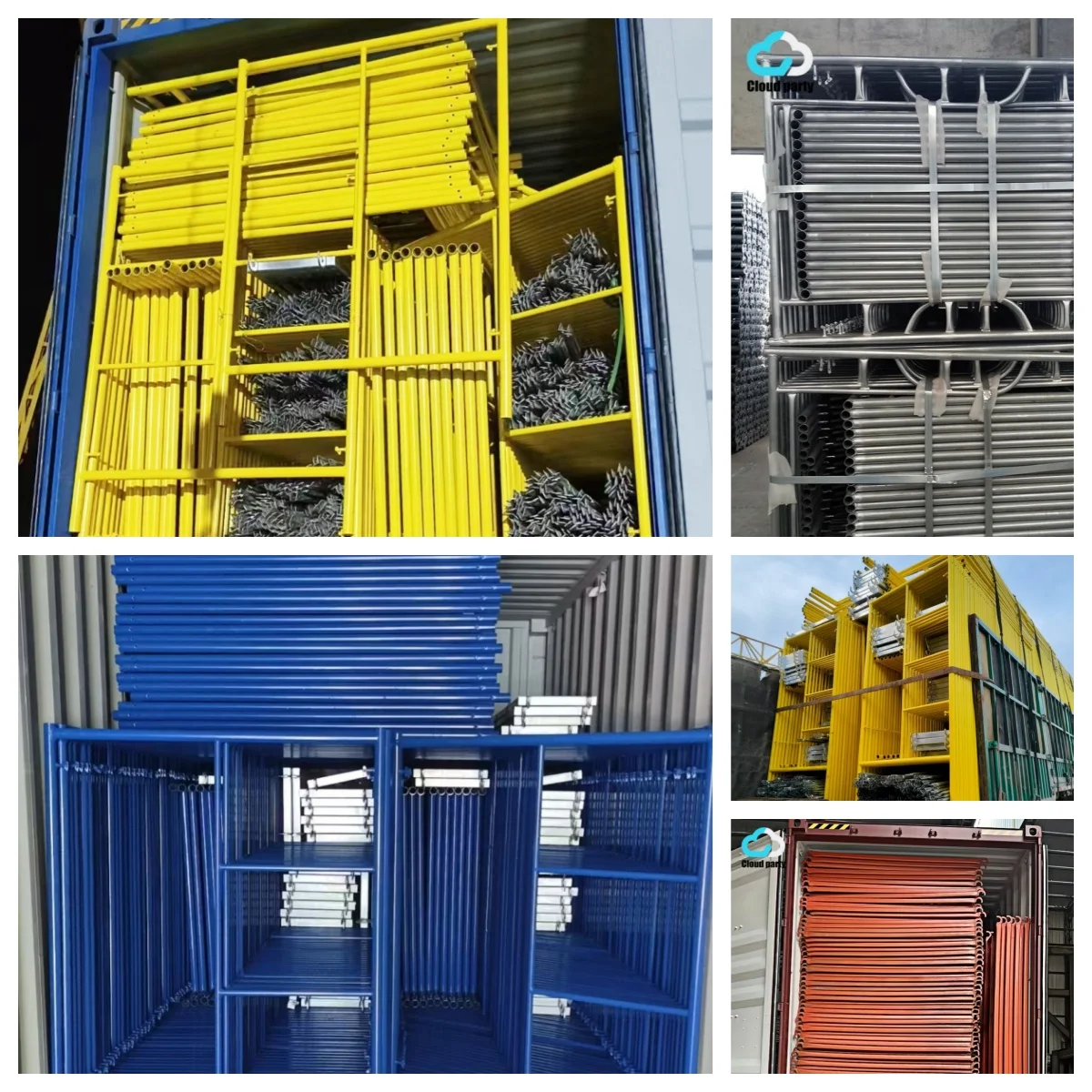 Cloud-party Mobile Scaffolding Factory-Supplied 1.7 Construction Site ...