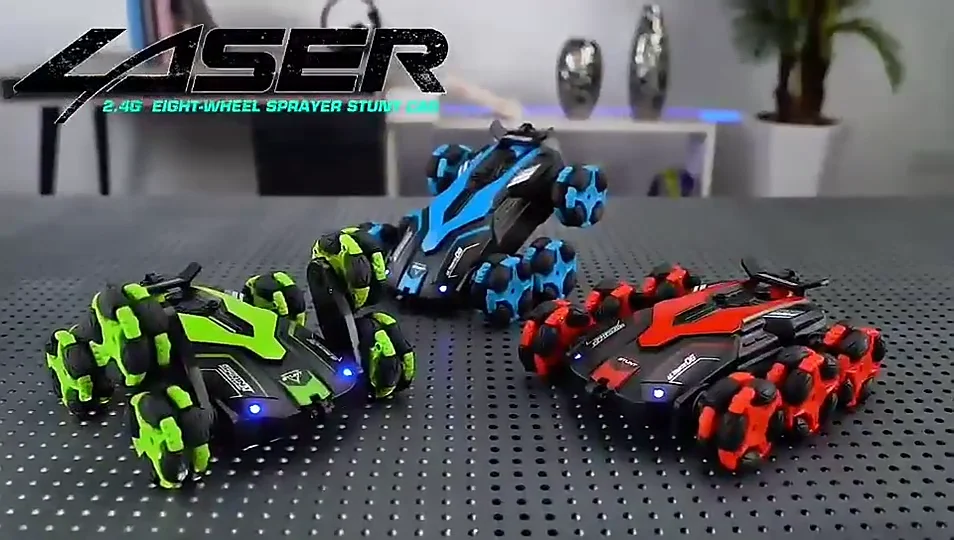 Six Wheel Children Kids All Round Function Climbing Drift Acrobatic Car ...