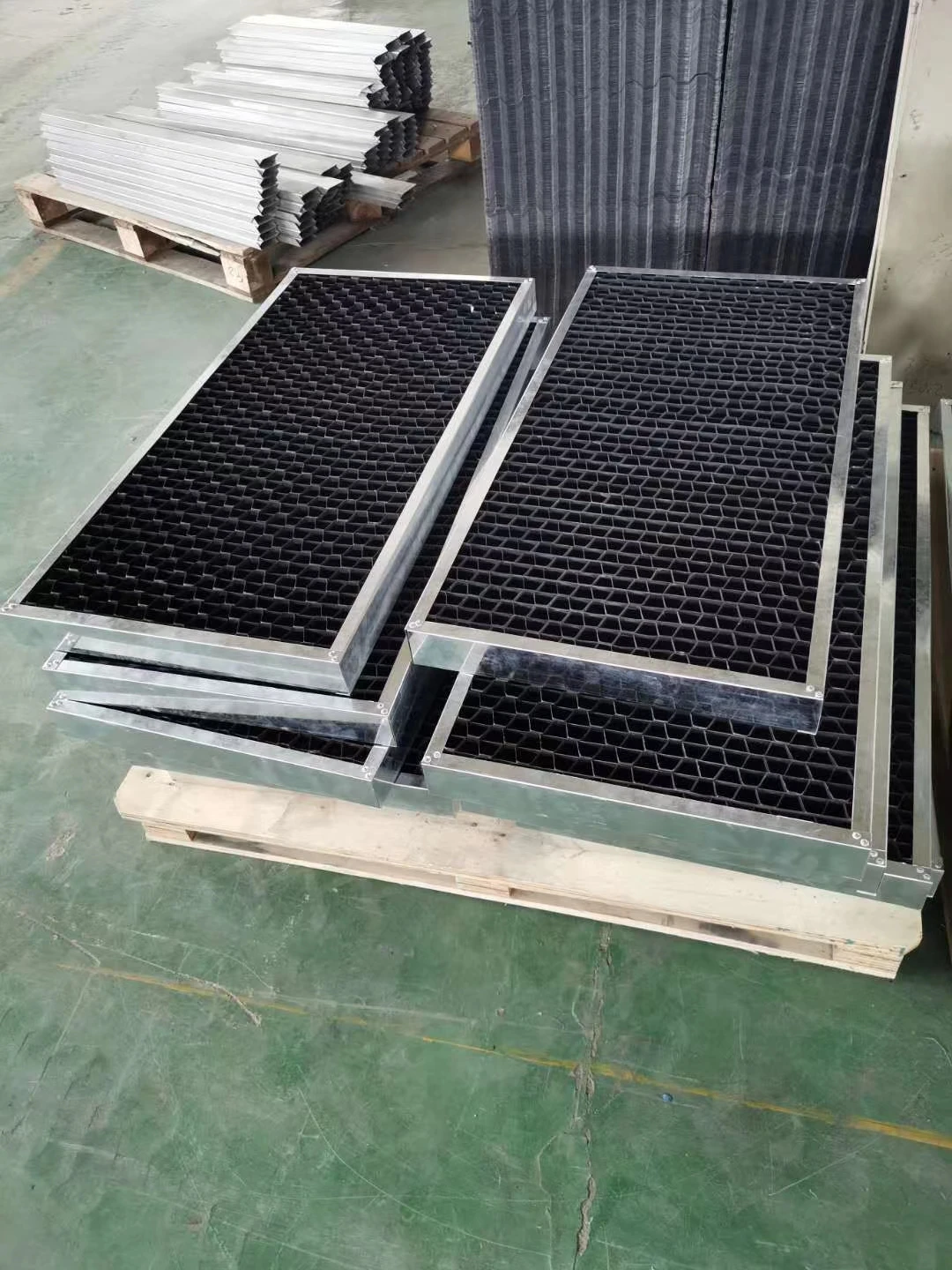 Cooling Tower Air Inlet Louver Pvc Frame Cooling Tower Air Inlet Louver ...