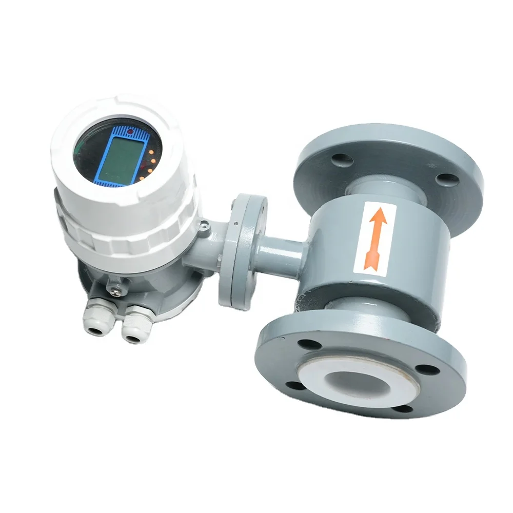Industrial Wastewater Flow Meters Electromagnetic Flowmeter for Waster ...