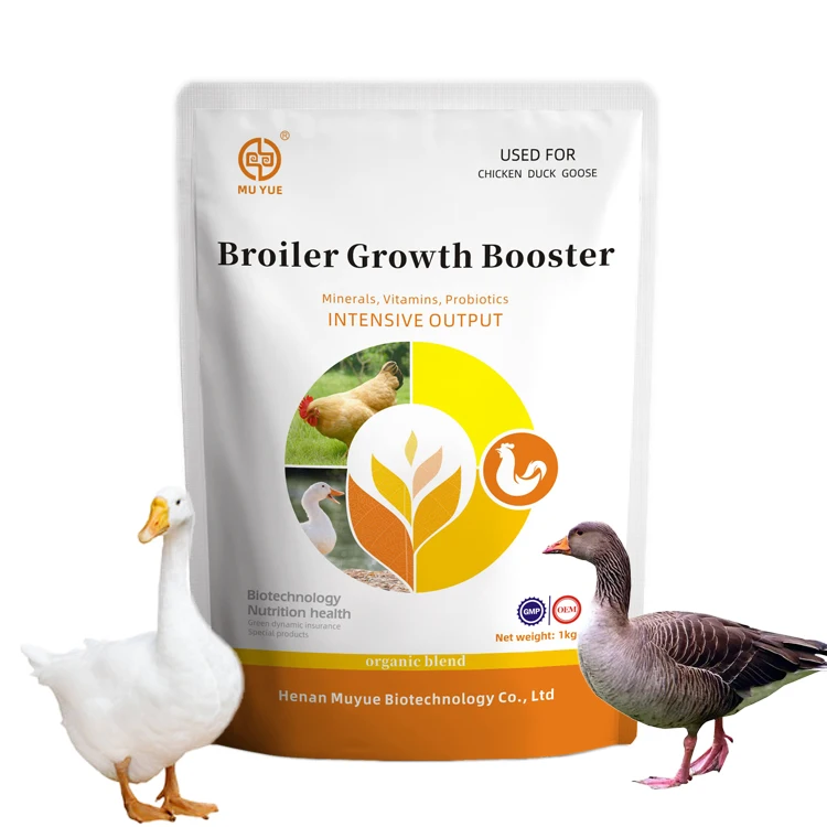 Broiler Chicken Booster Fast Growth And Weight Gain Animal Feed ...