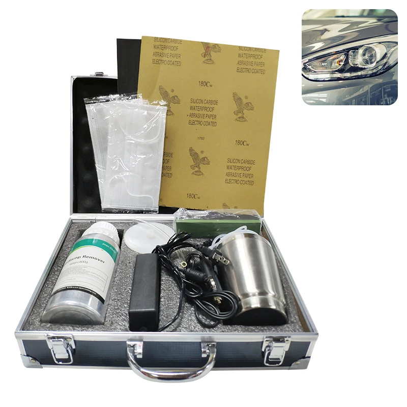 Acetone Vapor Headlight Restoration Kit - Car Headlight Cleaning