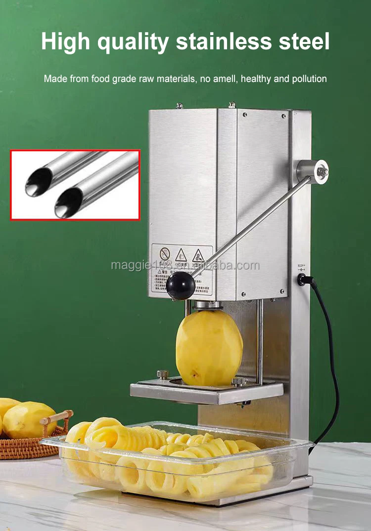 Twist Potato Slicer Machine - Curly Fries Cutter for Restaurants ...