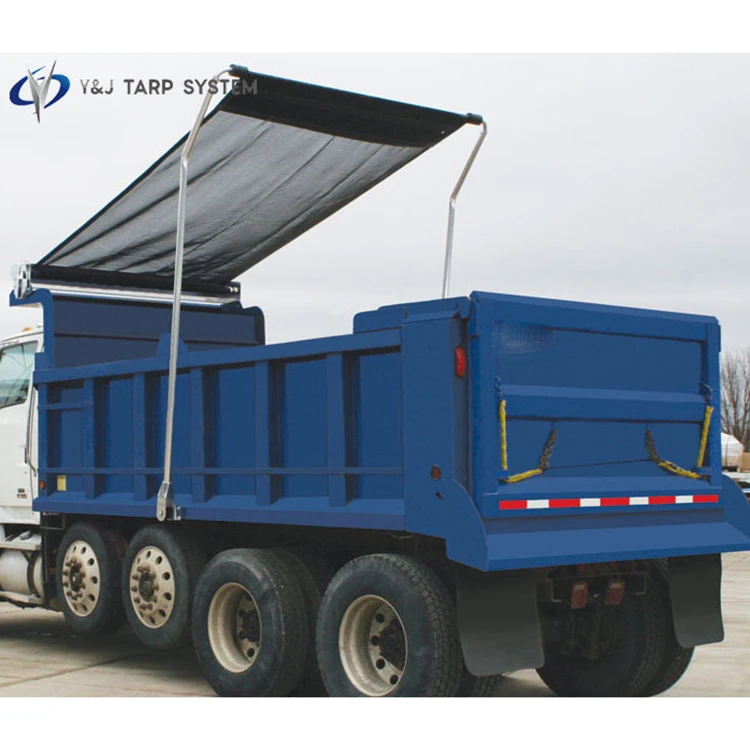 Aluminum arms flip electric tarp system for dump truck tarp| Alibaba.com
