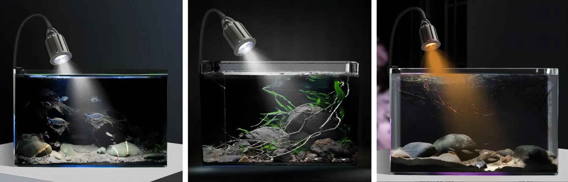 Fish Tank Spotlight - South American Landscape Dimmable Aquarium LED
