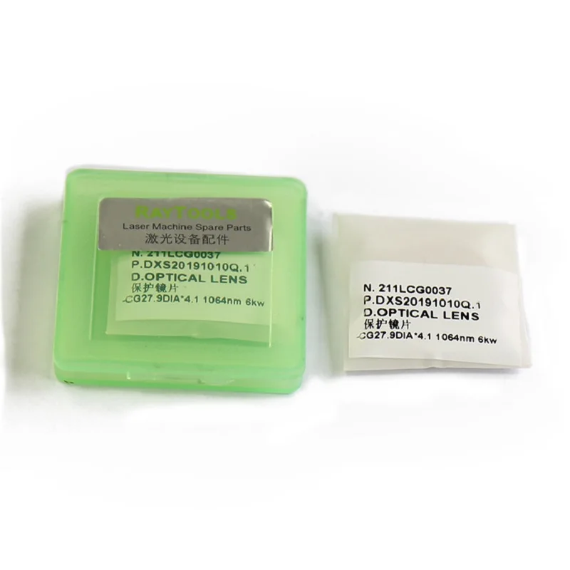 Raytools Original Laser Cutting Protective Windows Glass 27.9*4.1 For ...