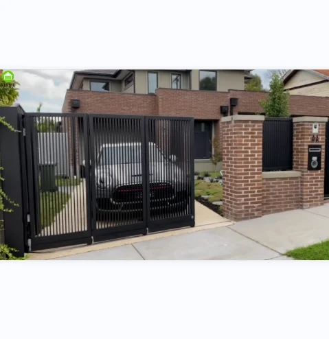Custom Electric Driveway Gates Automation Turning Sliding Fences ...