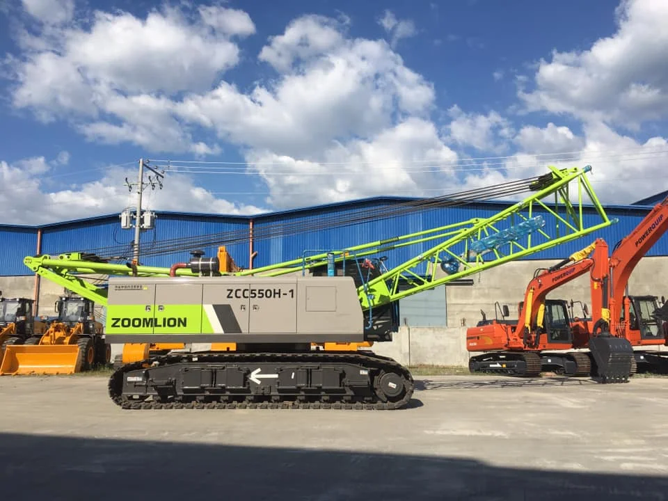 Zoomlion Crawler Crane 60 Tons ZCC600V - Reliable Lifting Power