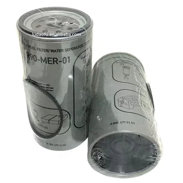 Truck Engine Diesel Fuel Filter Oil Water Separator Filter element ...