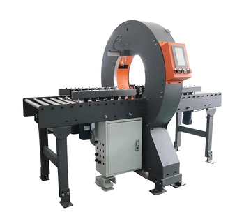 Horizontal Type Wrapper Fully Automatic Orbital Horizontal Pallet ...