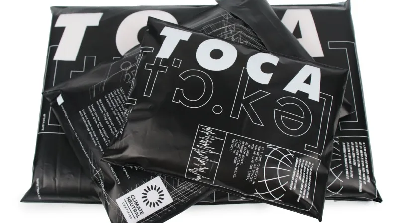 Custom Logo Eco-friendly Biodegradable Packages Poly Mailing Pla ...