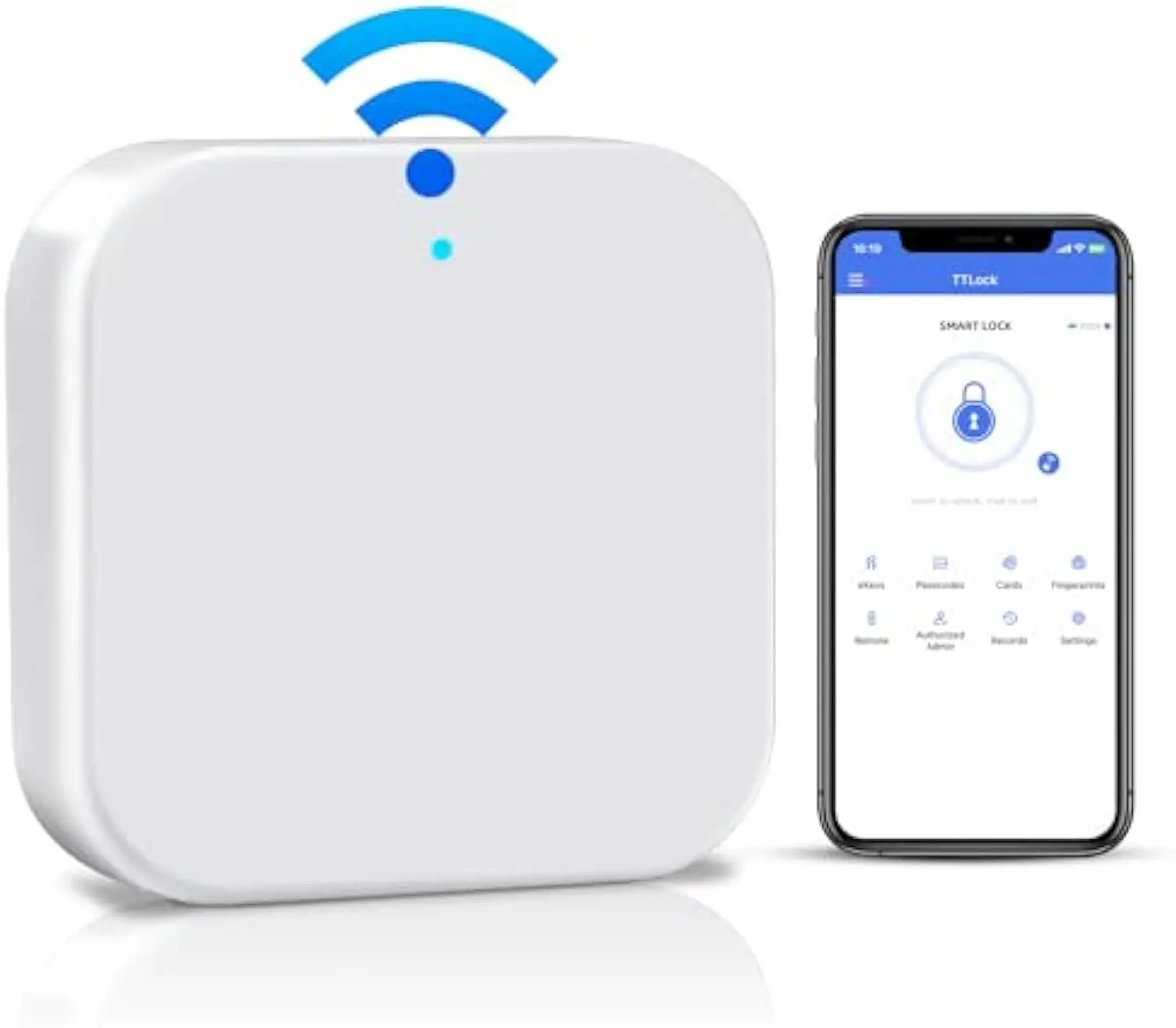 Smart G2 WiFi Gateway TT Lock App Bluetooth Remotely Control Smart Door ...