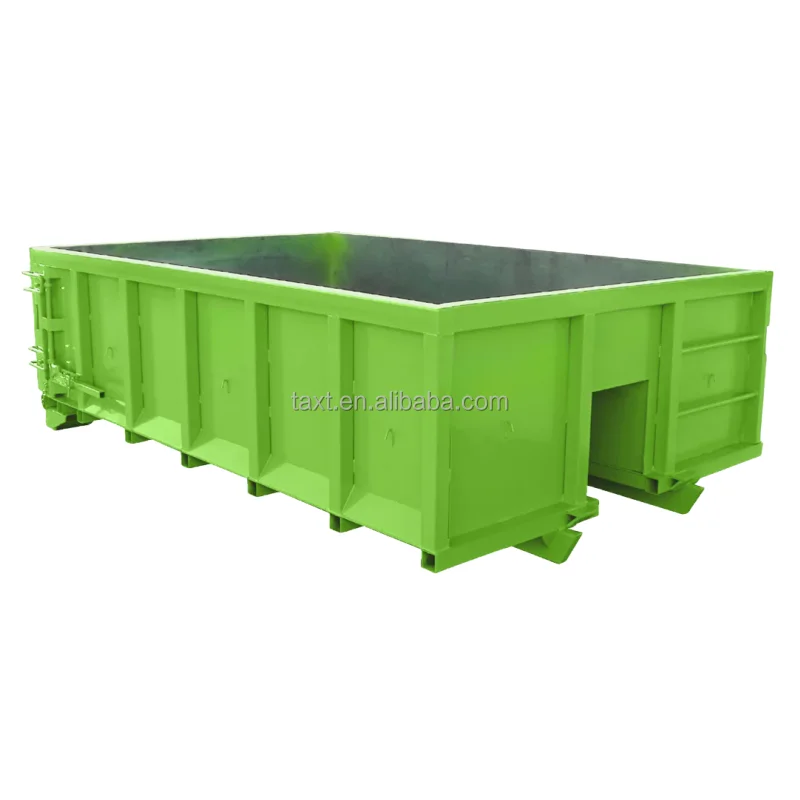 Customized Roll Off Dumpster Hook Lift Container For Waste Disposal ...