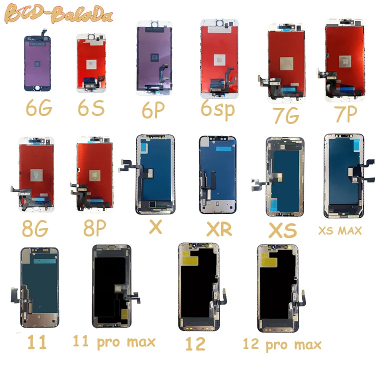 Best Price Lcd Display For Iphone X Xs Xr Max Screen For Iphone 5 6 7 8 ...