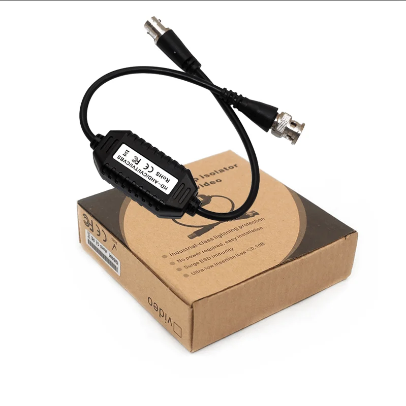 Gb001 Video Ground Loop Isolator For Coaxial Cable And Cctv Cam ...