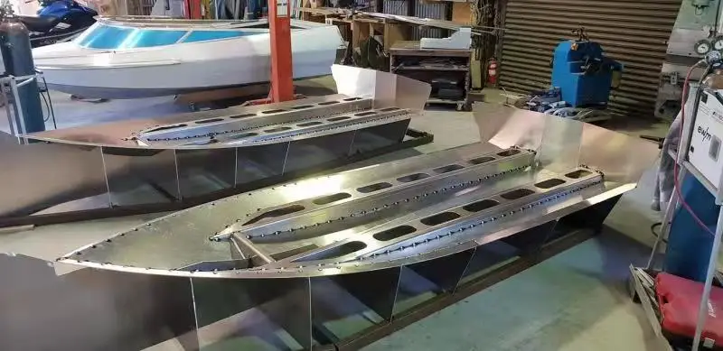 2022 High Performance Aluminum Jet Boat with Inboard Engine
