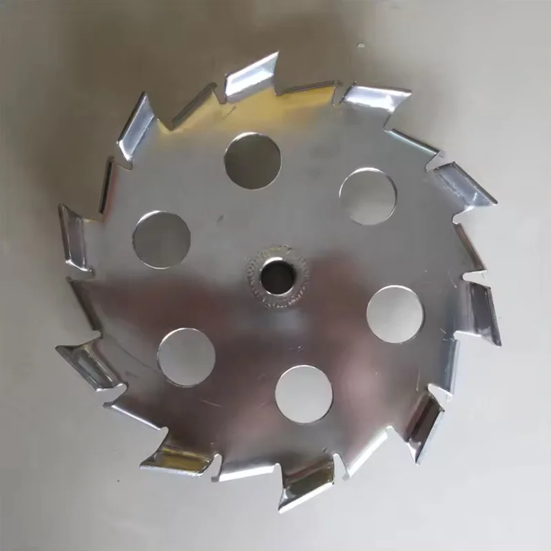 SUS304 Plate Disk Agitator Blade Pneumatic Tool Parts Mixer Machine Fan ...